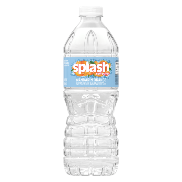 Splash Refresher™ Mandarin Orange Flavored Water | 16 ounce 24-Pack ...