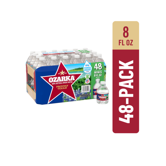 Ozarka® Spring Water | 8 oz 48-Pack | ReadyRefresh