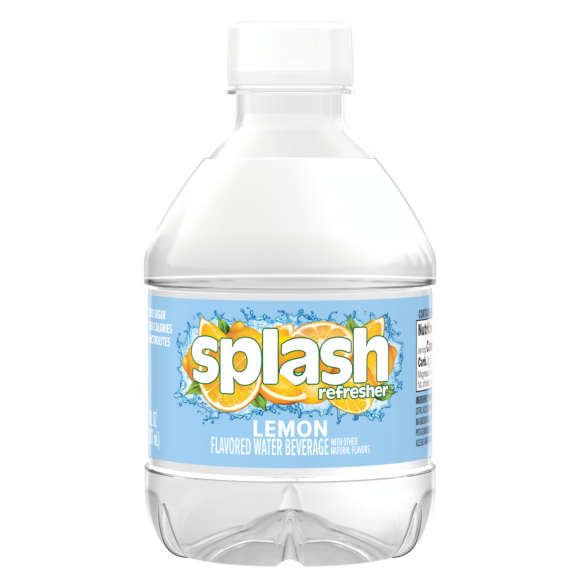 Splash Refresher™ Lemon Flavor Water Beverage 8 Fl Oz Plastic Bottles ...