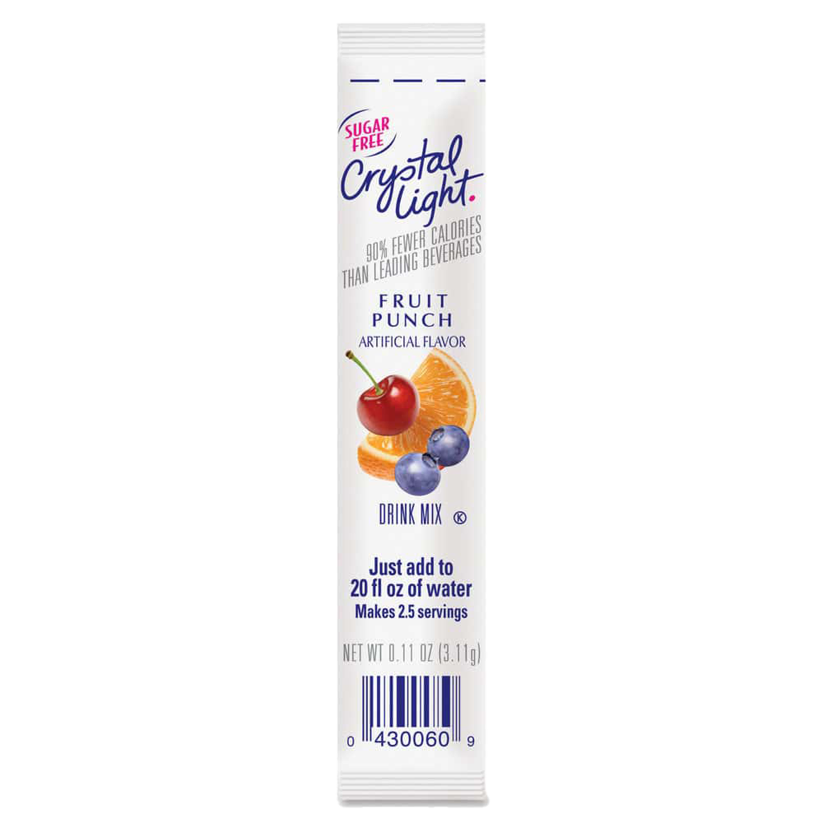 Cranberry Crystal Light Crystal Light Fruit Punch On The Go 30 Count