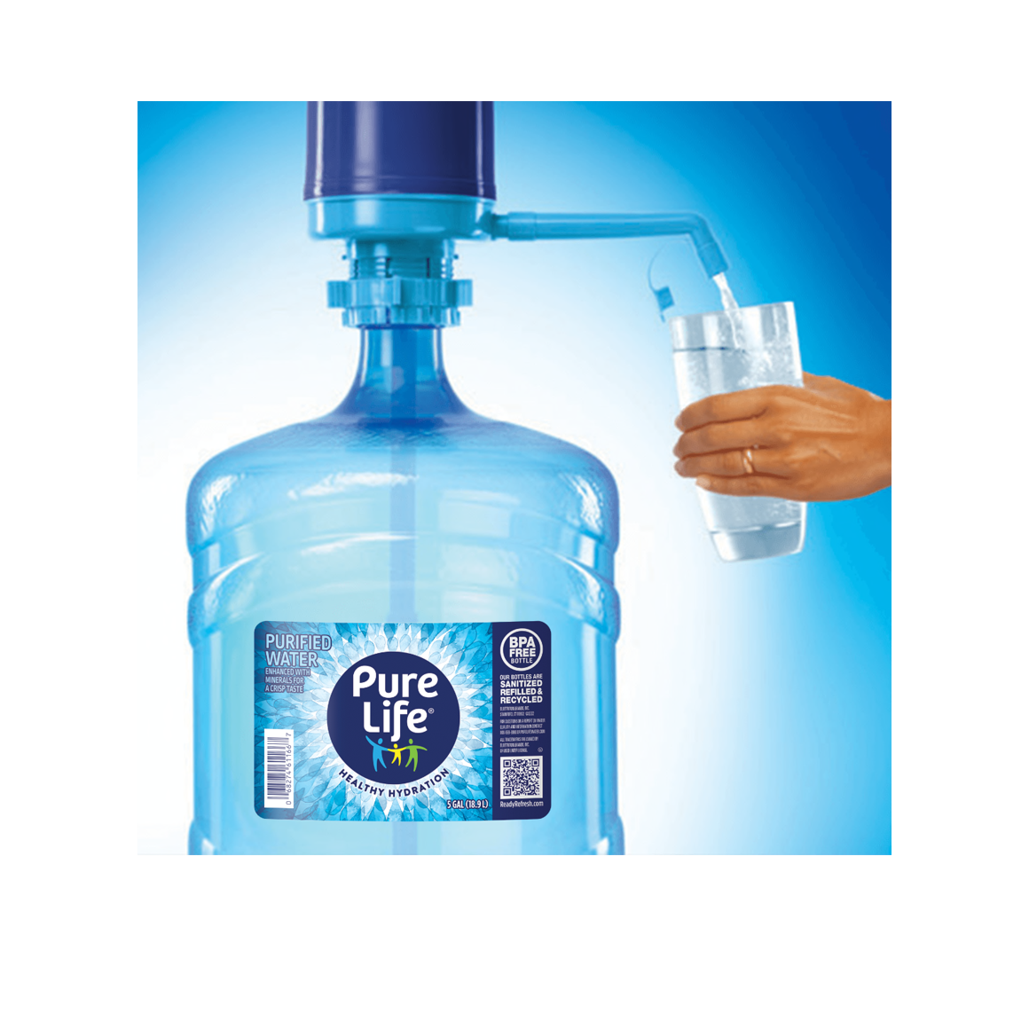 Portable Water Dispenser Pump | ReadyRefresh Water Delivery