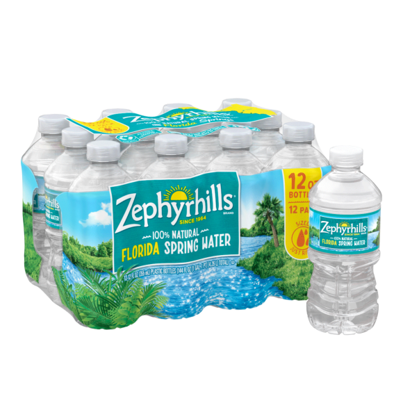Zephyrhills® Spring Water | 12 oz 12-Pack| ReadyRefresh