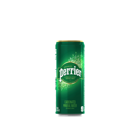 Perrier® Original Sparkling Carbonated Water | 8 oz Cans 10-Pack | ReadyRefresh