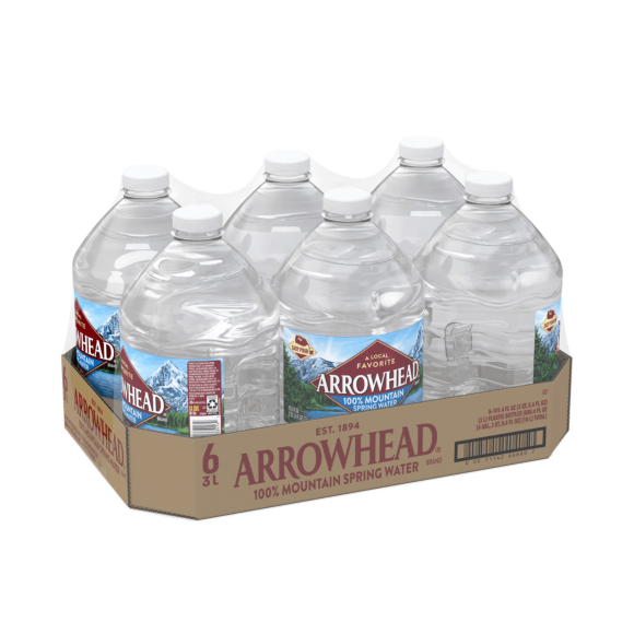 Arrowhead® Spring Water | 3 Liter 6-Pack| ReadyRefresh