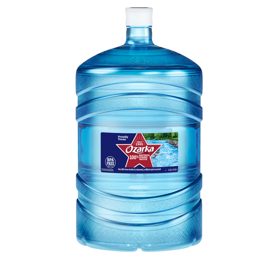 Ozarka Spring Water 5 Gallon W Handle ReadyRefresh Ozarka Spring Water 5 Gallon W Handle ReadyRefresh