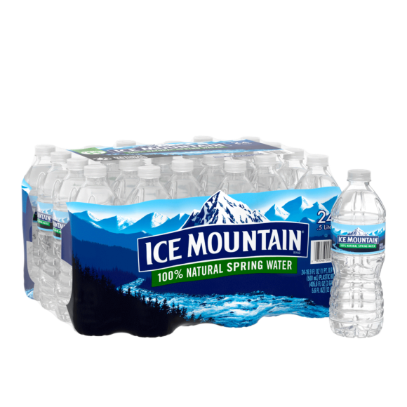 Ice Mountain® Spring Water | .5 Liter 24-Pack | ReadyRefresh