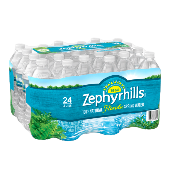 Zephyrhills® Spring Water | .5 Liter 24-Pack | ReadyRefresh