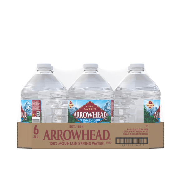Arrowhead® Spring Water | 3 Liter 6-Pack| ReadyRefresh